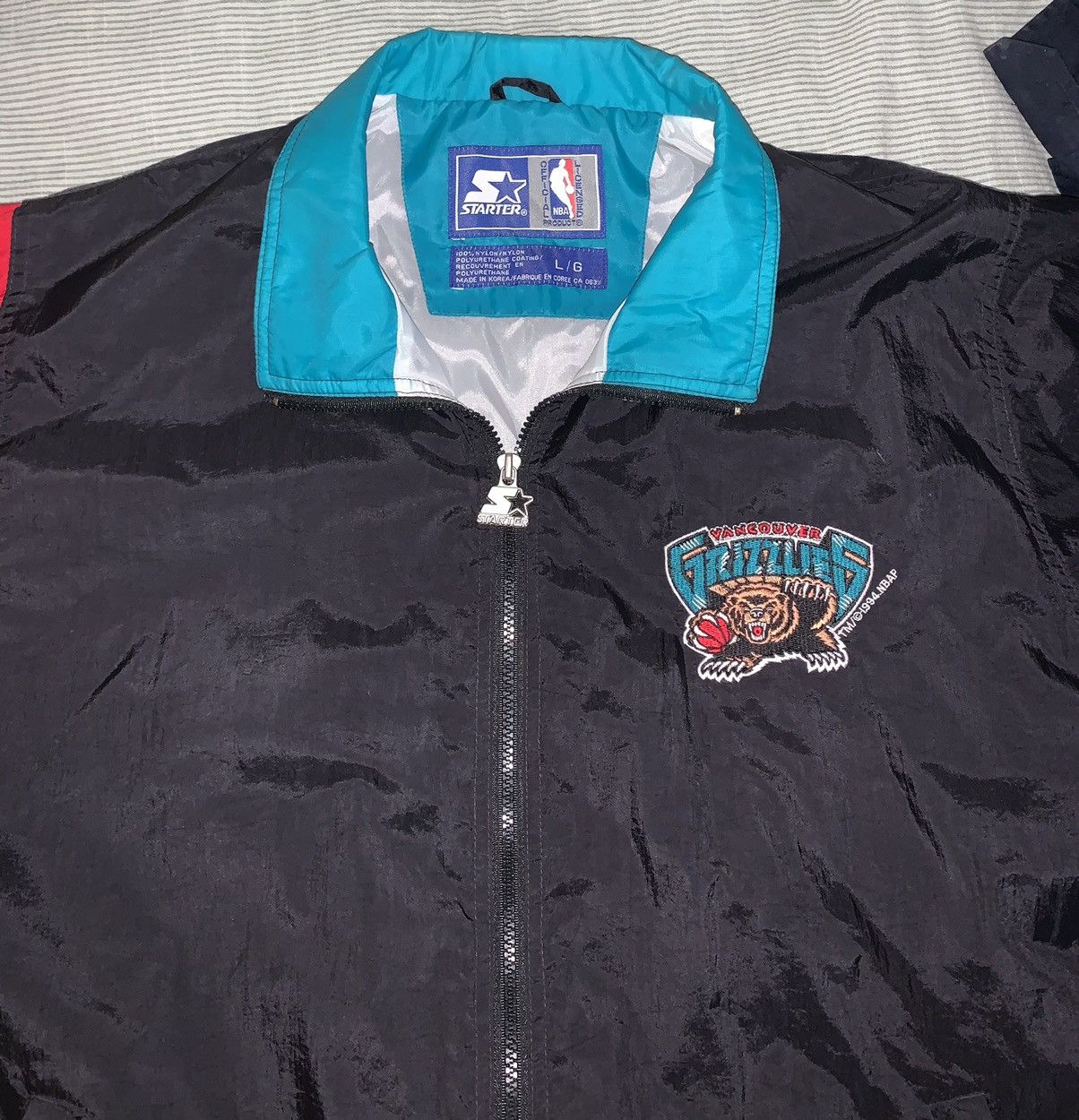 Vintage NBA x STARTER 1994 Vintage Vancouver Grizzlies Jacket | Grailed