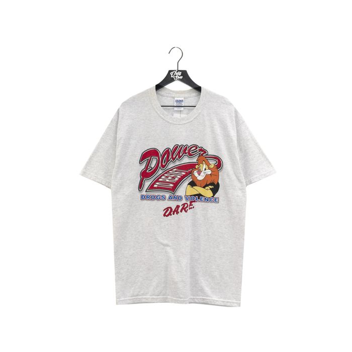 Vintage DARE Power To Resist Drugs And Violence Darren Lion T-Shirt ...