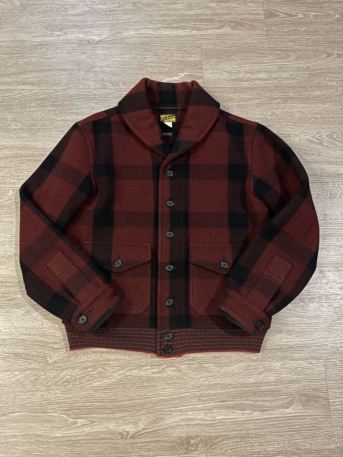The Real McCoy's The Real McCoy’s CCC Jacket Red Plaid | Grailed