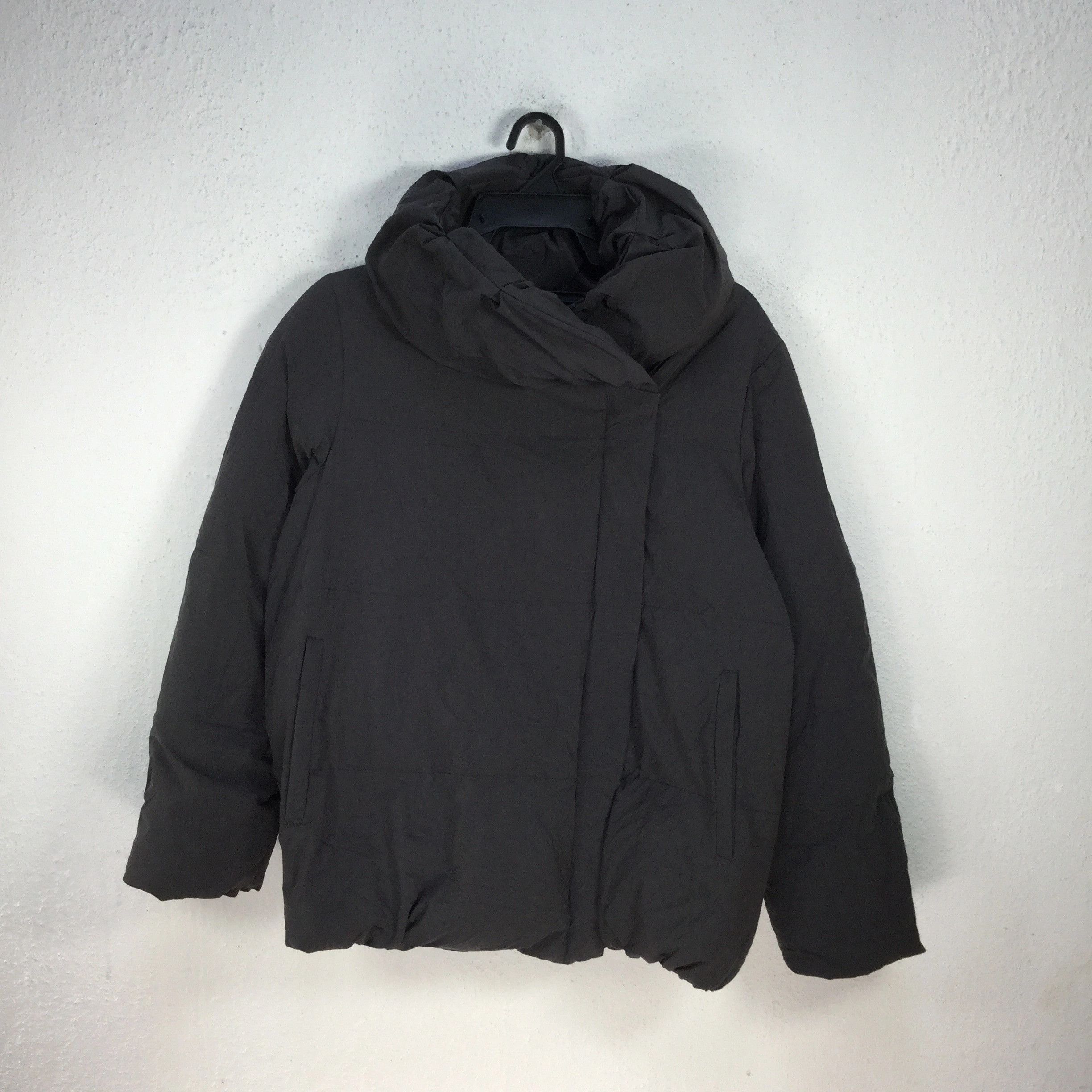 Japanese Brand Niko And... Puffer Black Full Zipper Jacket | Grailed