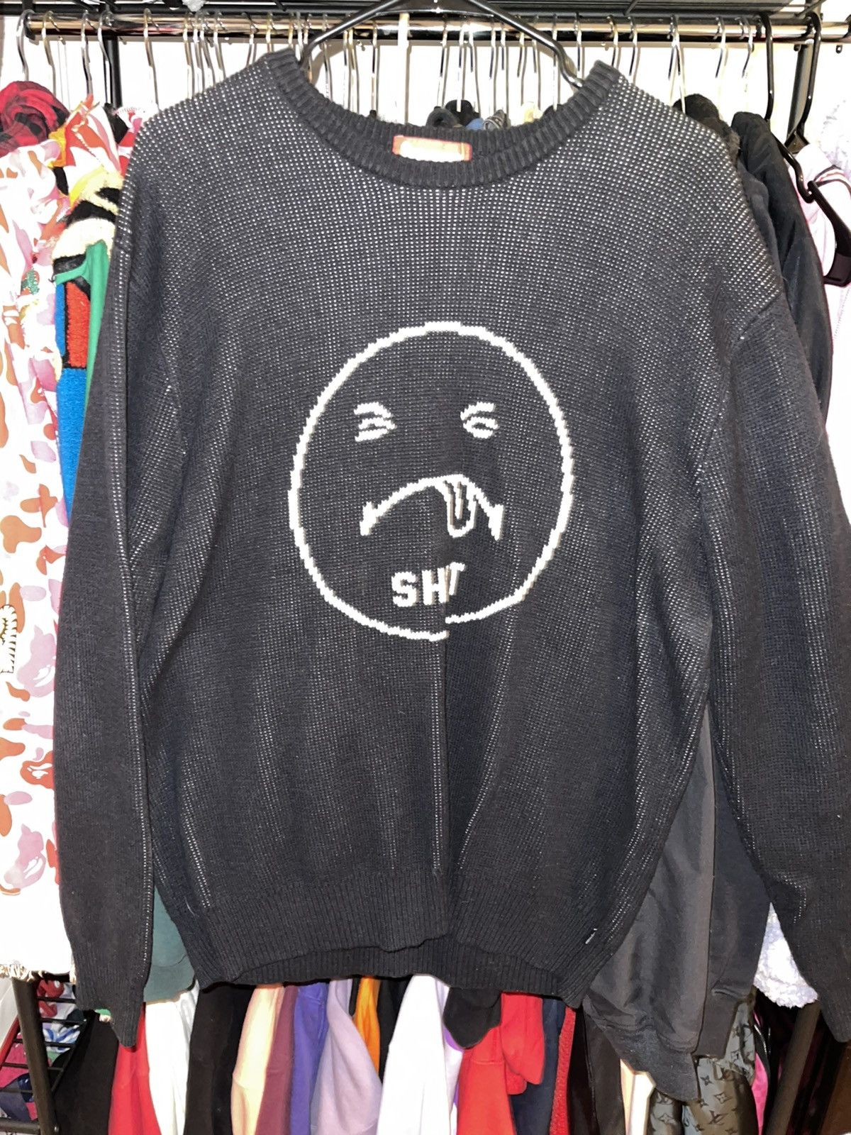 Supreme Supreme Shit Sweater | Grailed