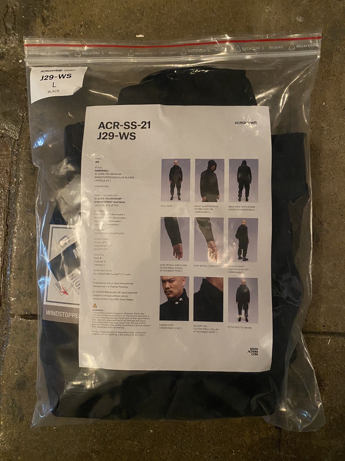 Acronym Acronym J29-WS | Grailed