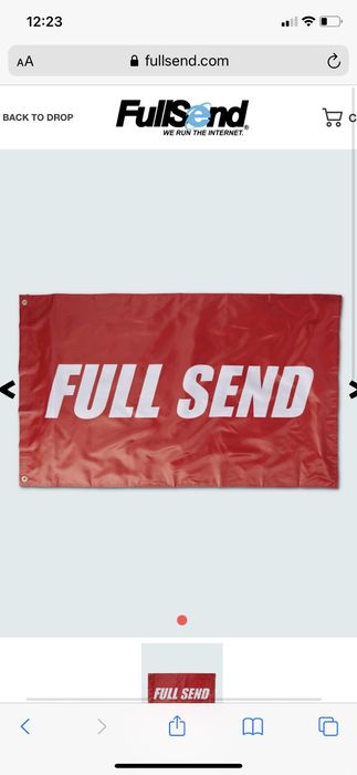 Full Send by Nelk Boys Full send nelk boys classic flag red | Grailed