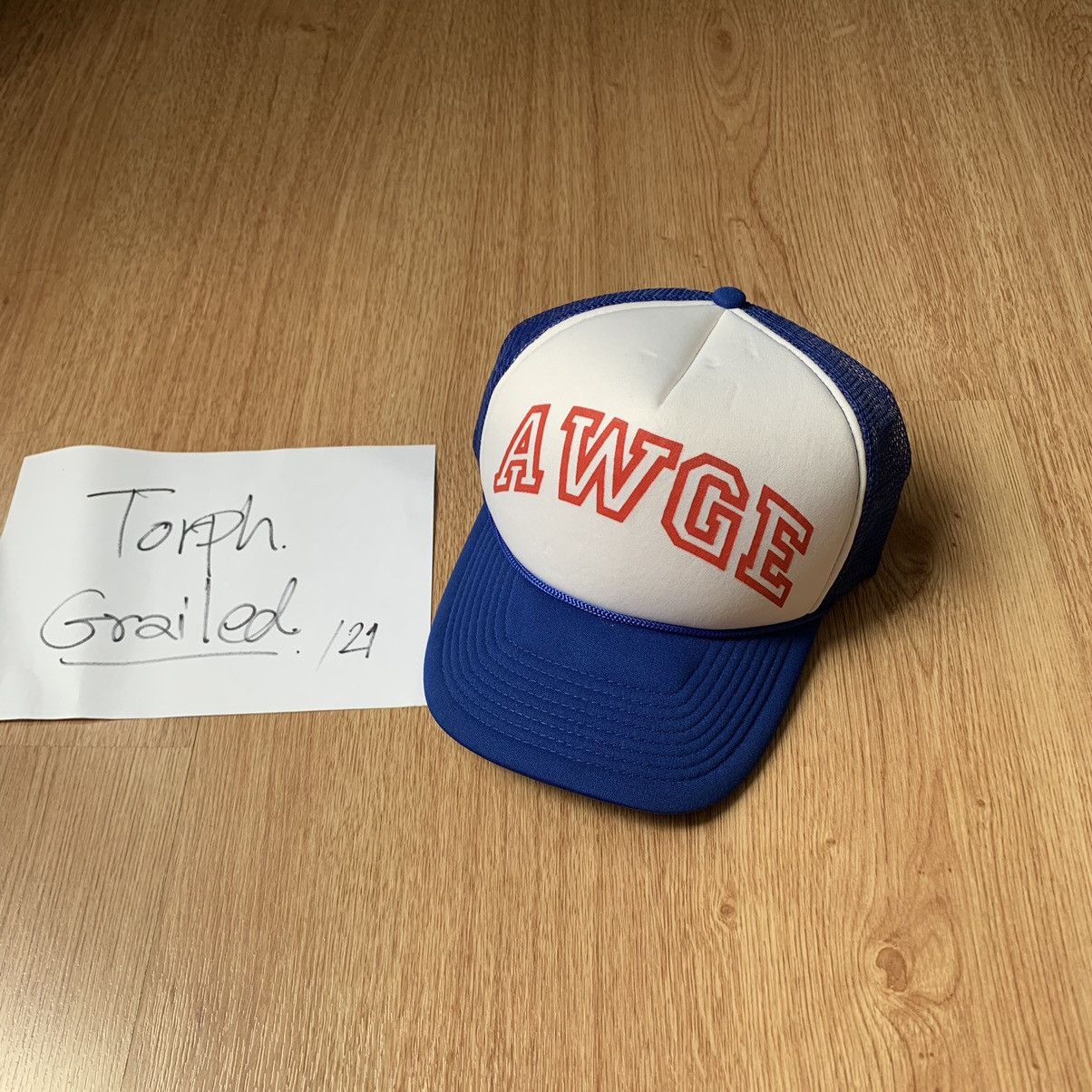 A$AP Rocky × AWGE AWGE Asap Mob Official Trucker Cap | Grailed