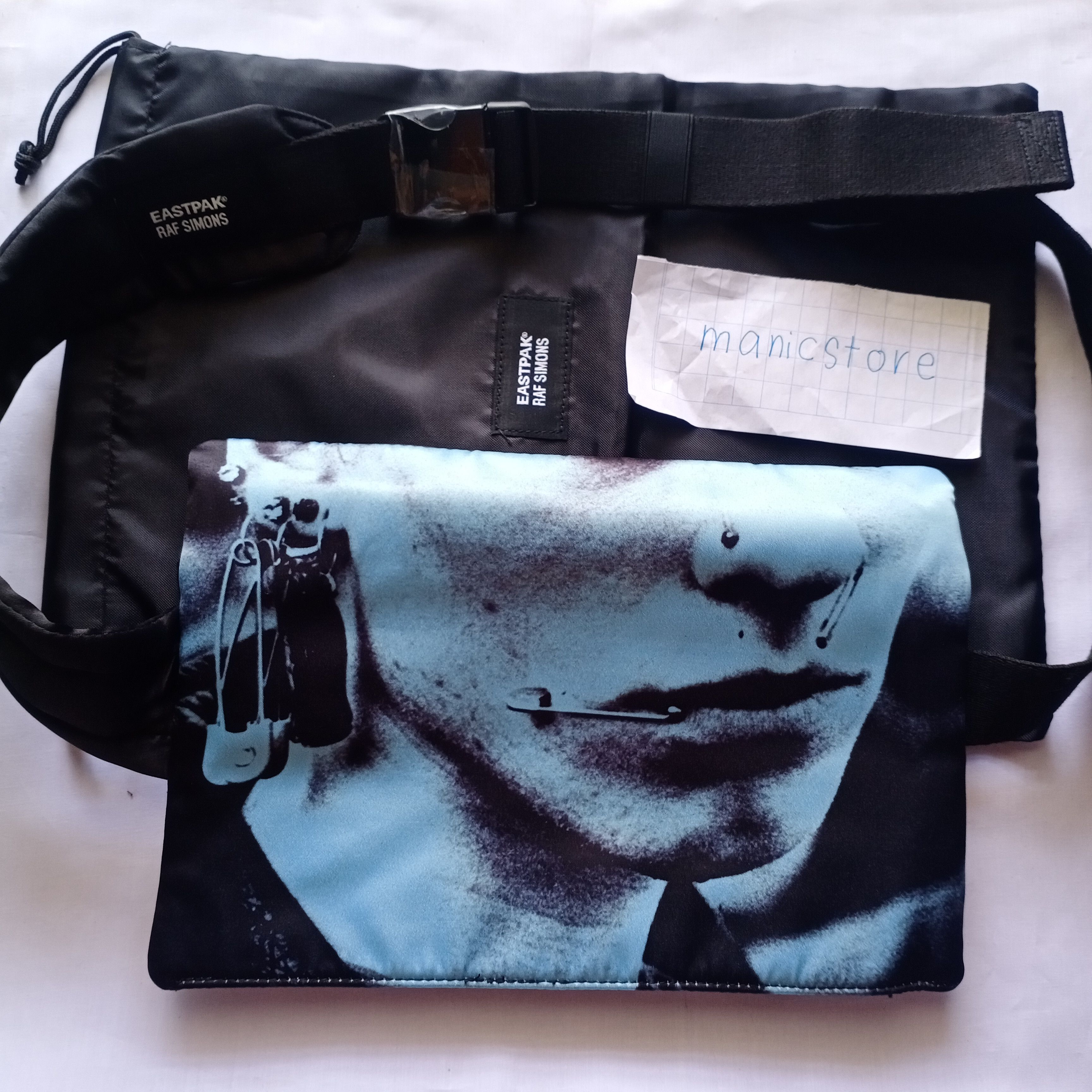 Eastpak × Raf Simons × Raf by Raf Simons RAF SIMONS Eastpak Poster Belt ...