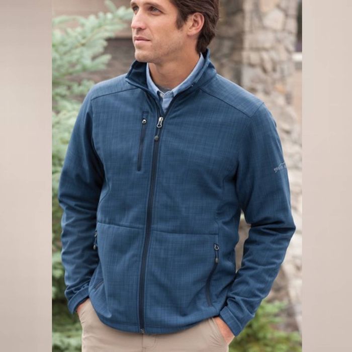 Eddie Bauer EDDIE BAUER | SHADED CROSSHATCH SOFT SHELL JACKET | Grailed