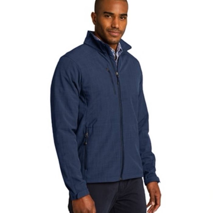Eddie Bauer EDDIE BAUER | SHADED CROSSHATCH SOFT SHELL JACKET | Grailed