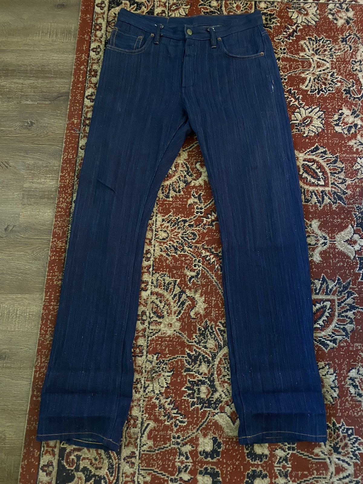 Left Field Nyc Greaser 16 oz Neppy slubby denim Jeans | Grailed