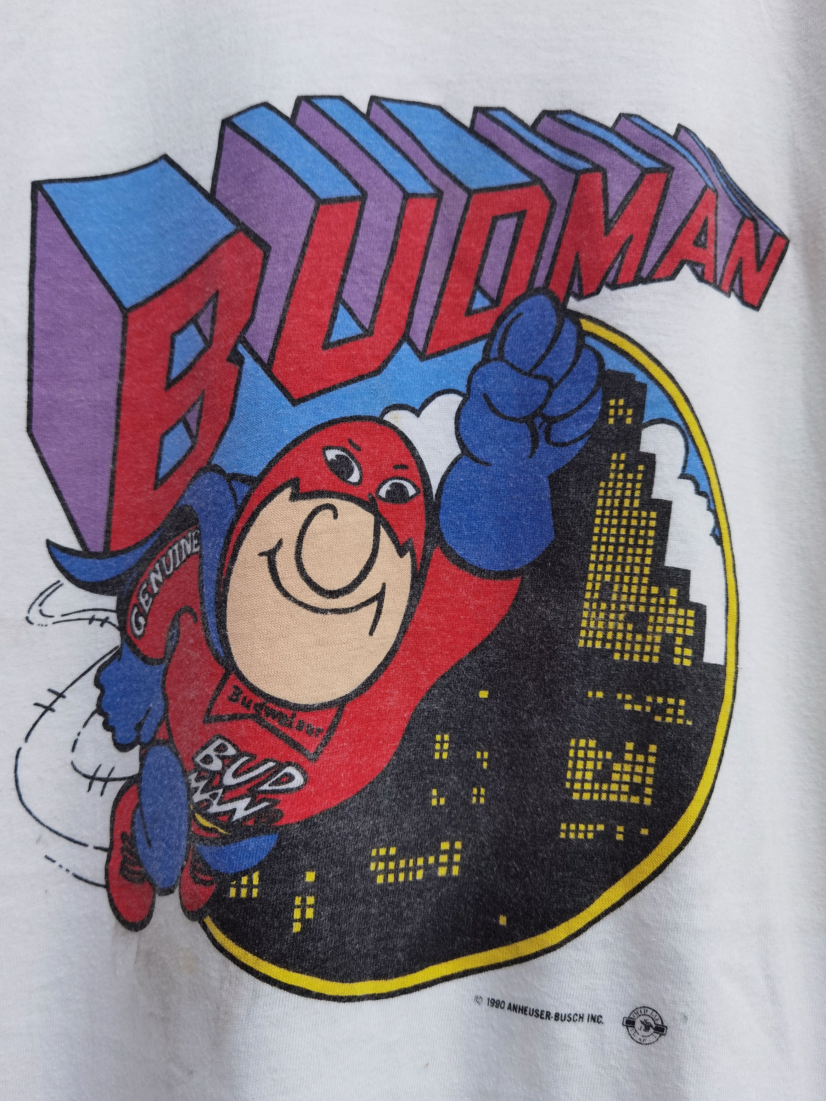 Budweiser × Vintage T2 vintage Budman BUDWEISER beer | Grailed