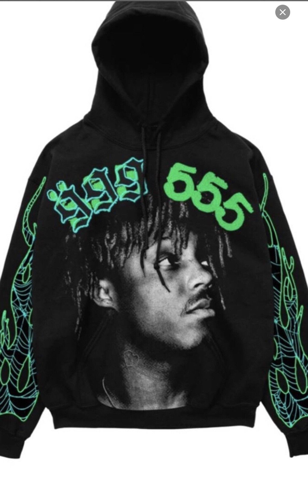 999 Club × Sp5der Juice Wrld x Spider Worldwide 999 x 555 hoodie RARE ...