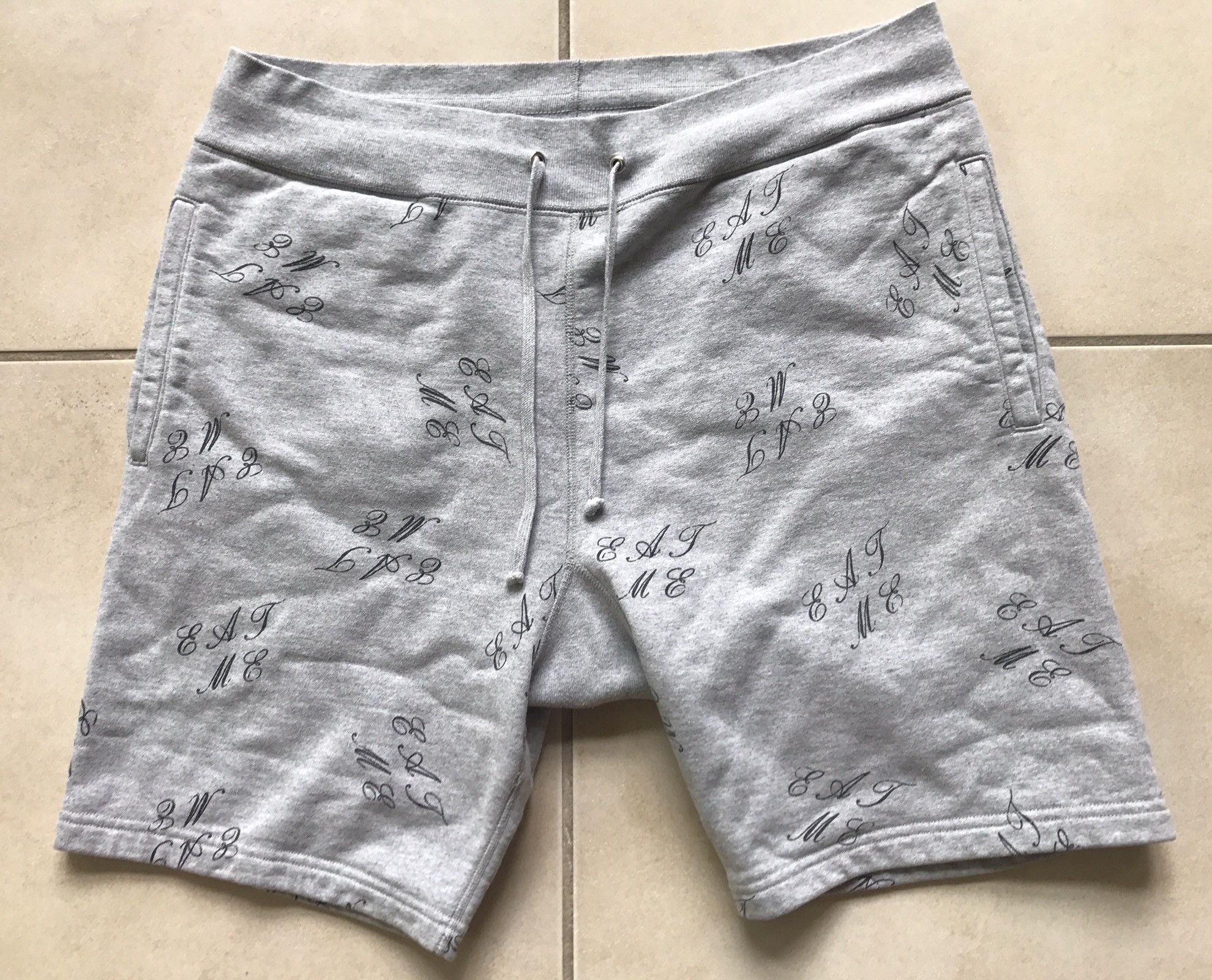 Supreme " Eat Me" Sweat Shorts | Grailed