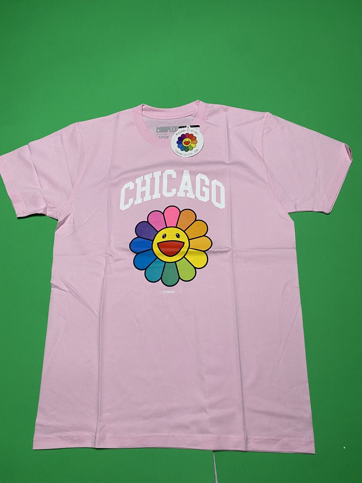 ComplexCon × Takashi Murakami Takash Murakami x ComplexCon Flower Tee Chicago MCA 2017 | Grailed