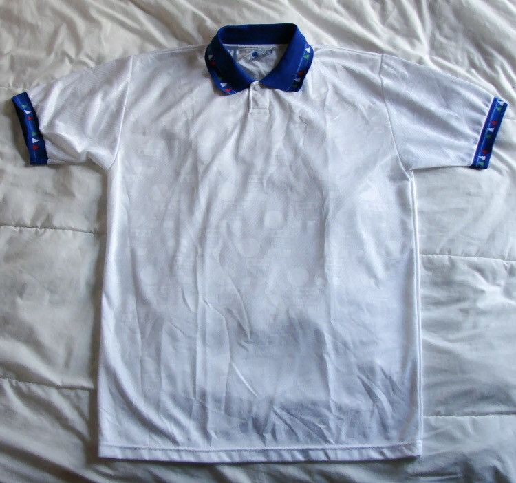 Diadora Vintage White 1994 World Cup Diadora Jersey Italy Soccer XL ...