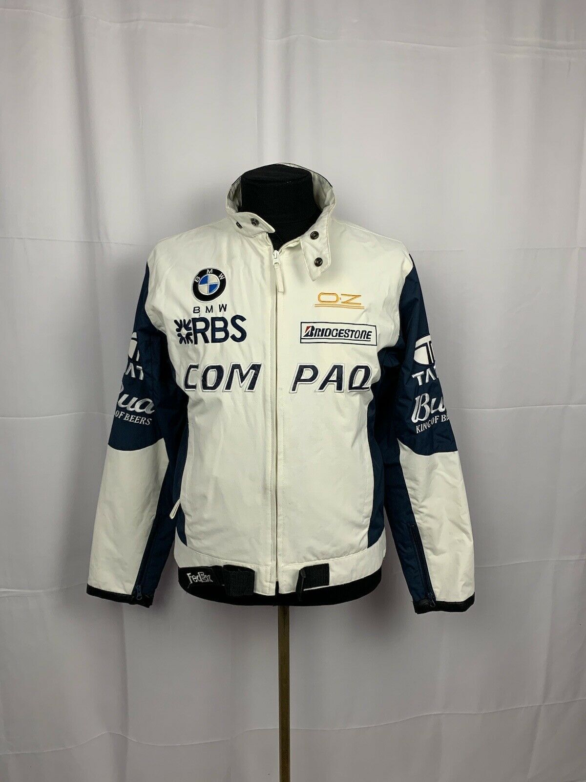 Bmw RARE! Williams F1 BMW Vintage Team White Racing Jacket | Grailed