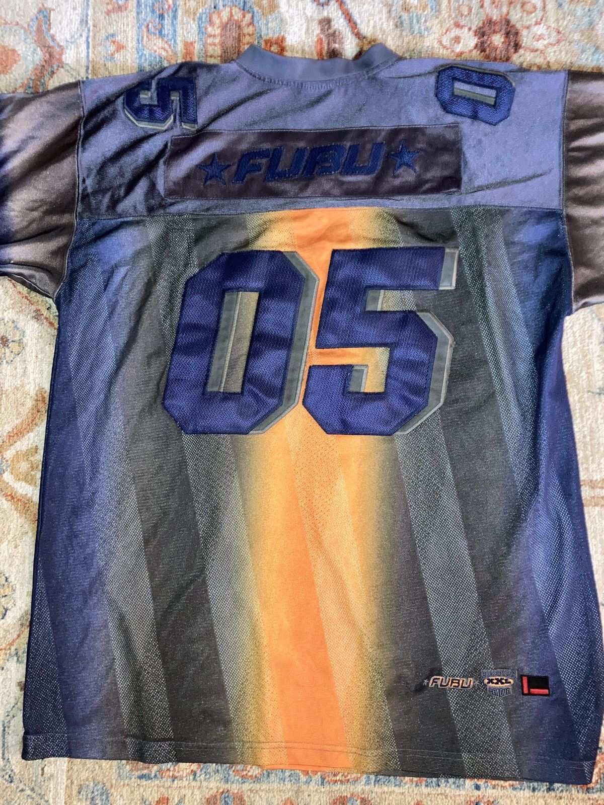 Vintage VTG FUBU 05 2-Tone Football Jersey XL XXL | Grailed