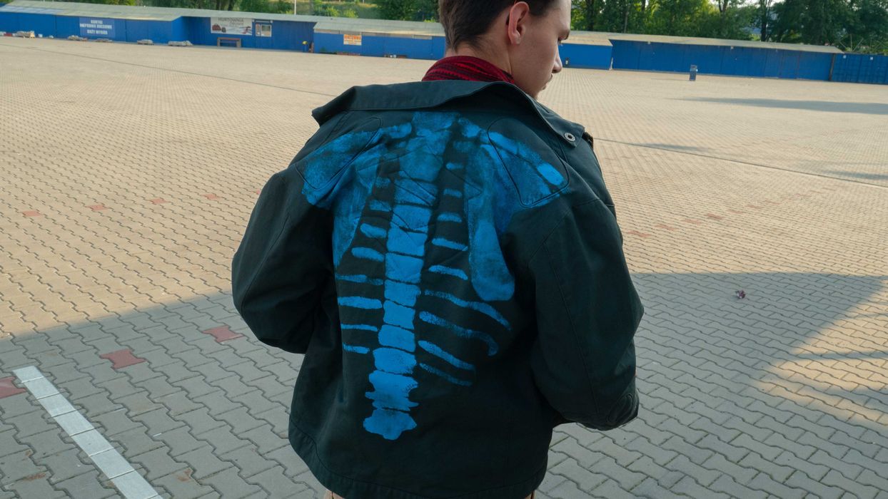 Vintage Vintage Custom Made Fake London Genius Jacket Bomber Luxury ...