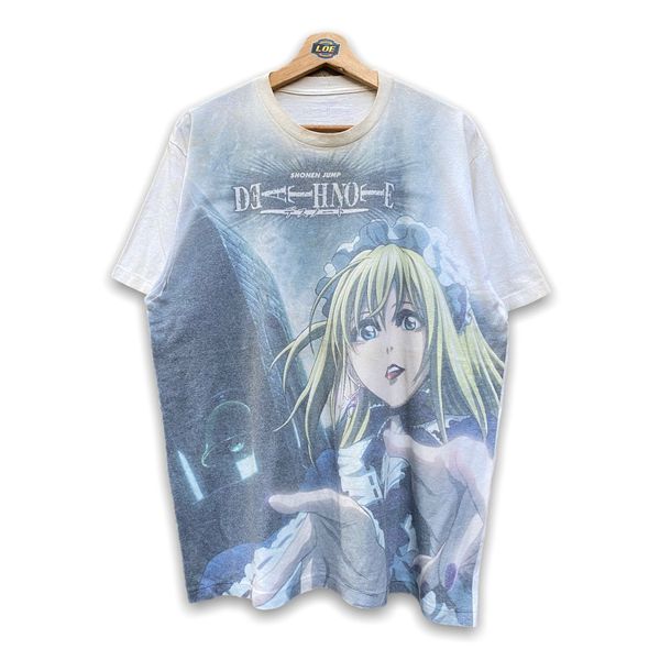 Rare RARE DEATH NOTE ANIME T SHIRT MISA AMANE ALLOVERPRINT WAIFU | Grailed