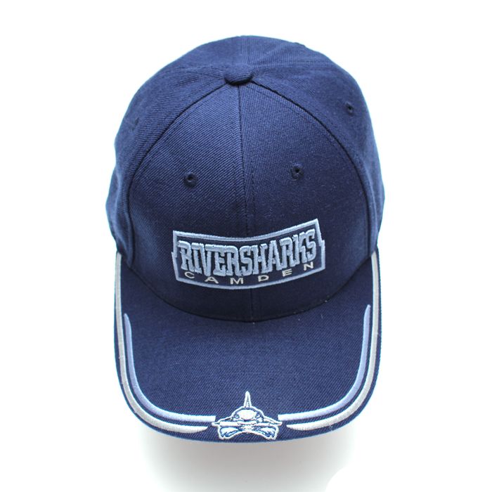 Vintage Camden Riversharks Wool Blend Blue Hat Cap Milb Vintage | Grailed