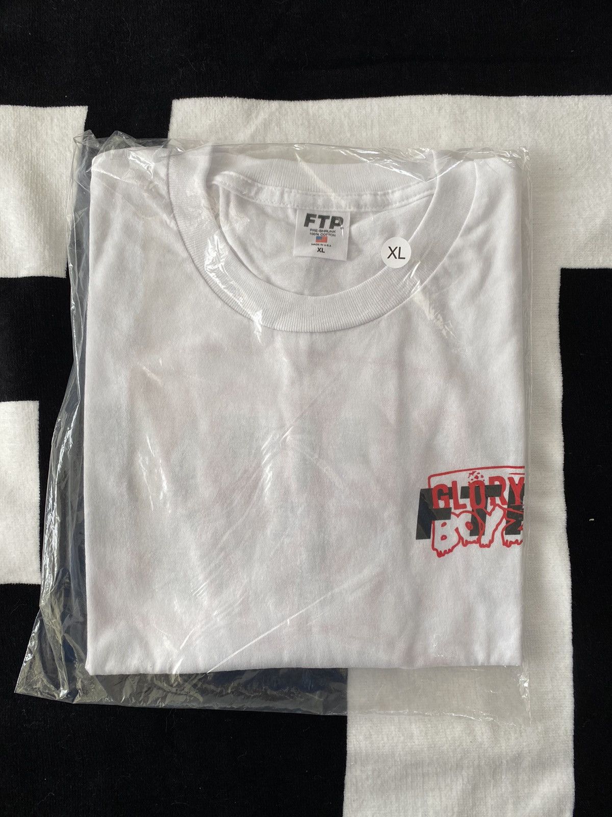 Fuck The Population × Glo Gang FTP x Glo Gang “Logo Tee” White | Grailed