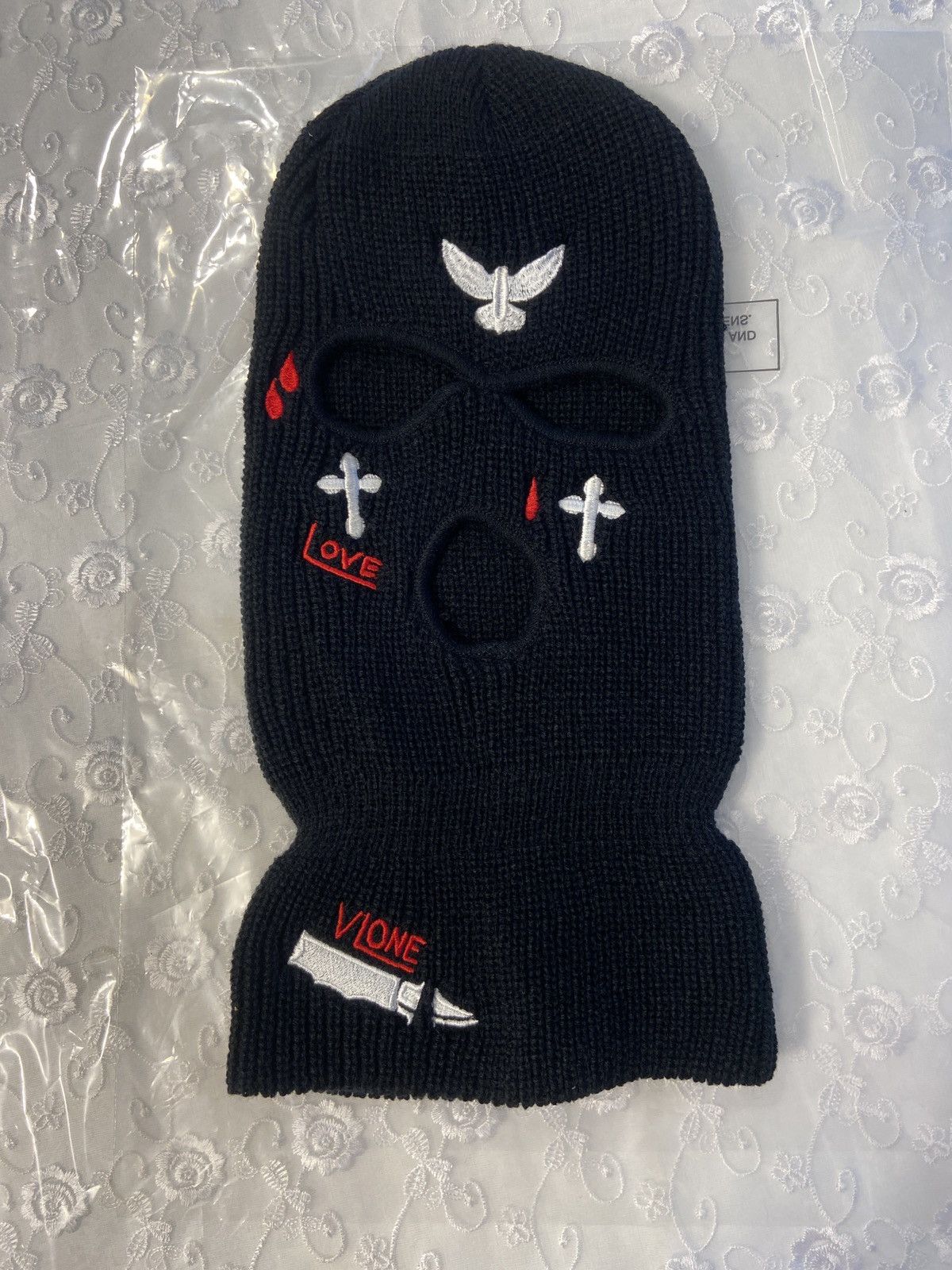 Vlone Vlone x Kodak black ski mask | Grailed