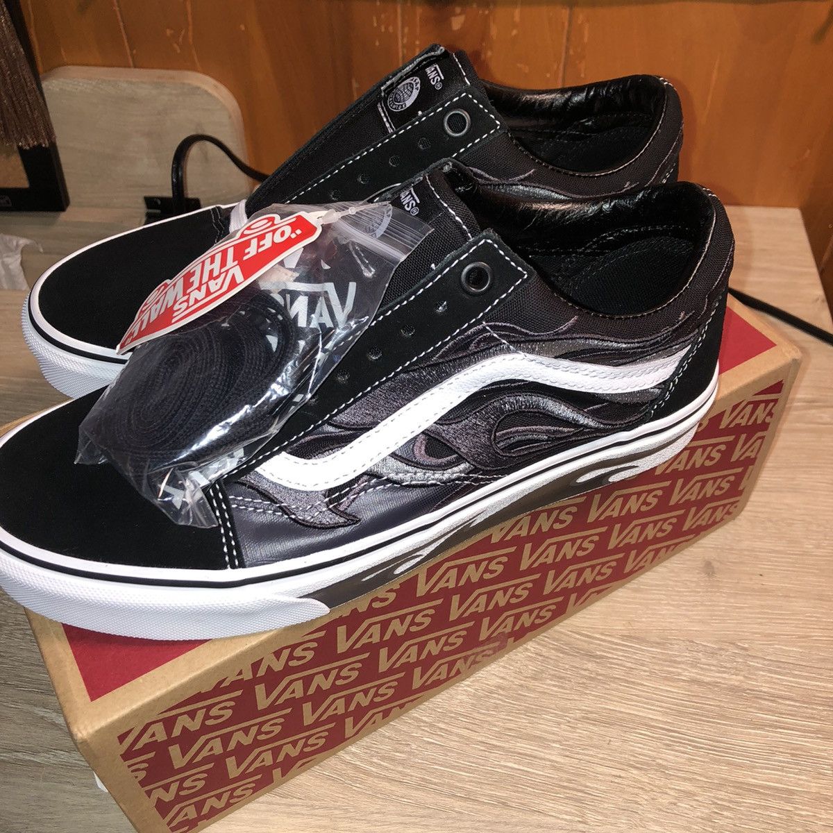 Asap Rocky × Pacsun × Vans Vans X Asap Worldwide Black Flame Asap Rocky ...