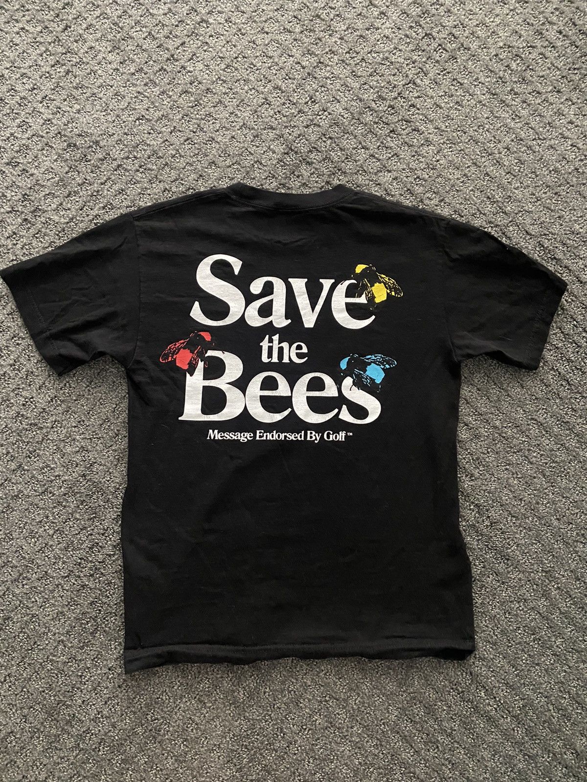 Golf Wang × Tyler The Creator Save The Bees Golf Shirt | Grailed