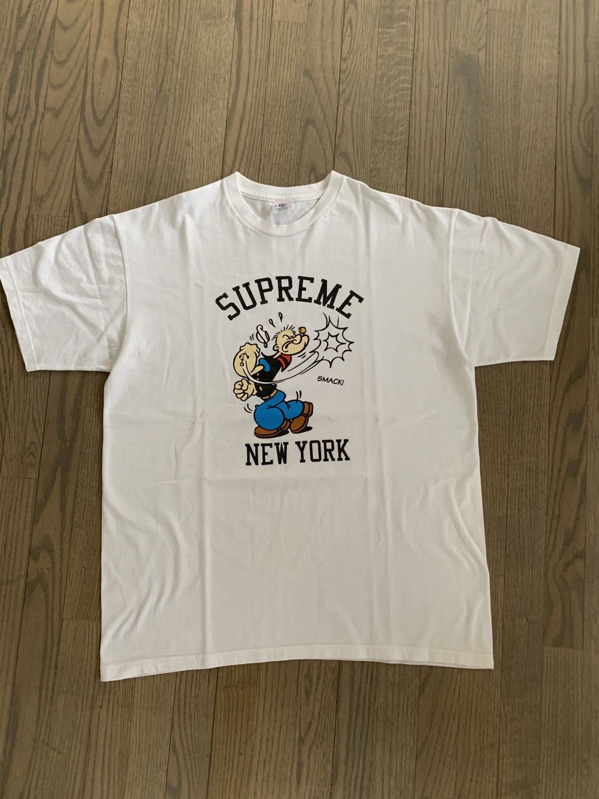 Supreme Popeye Tee (2012) | Grailed