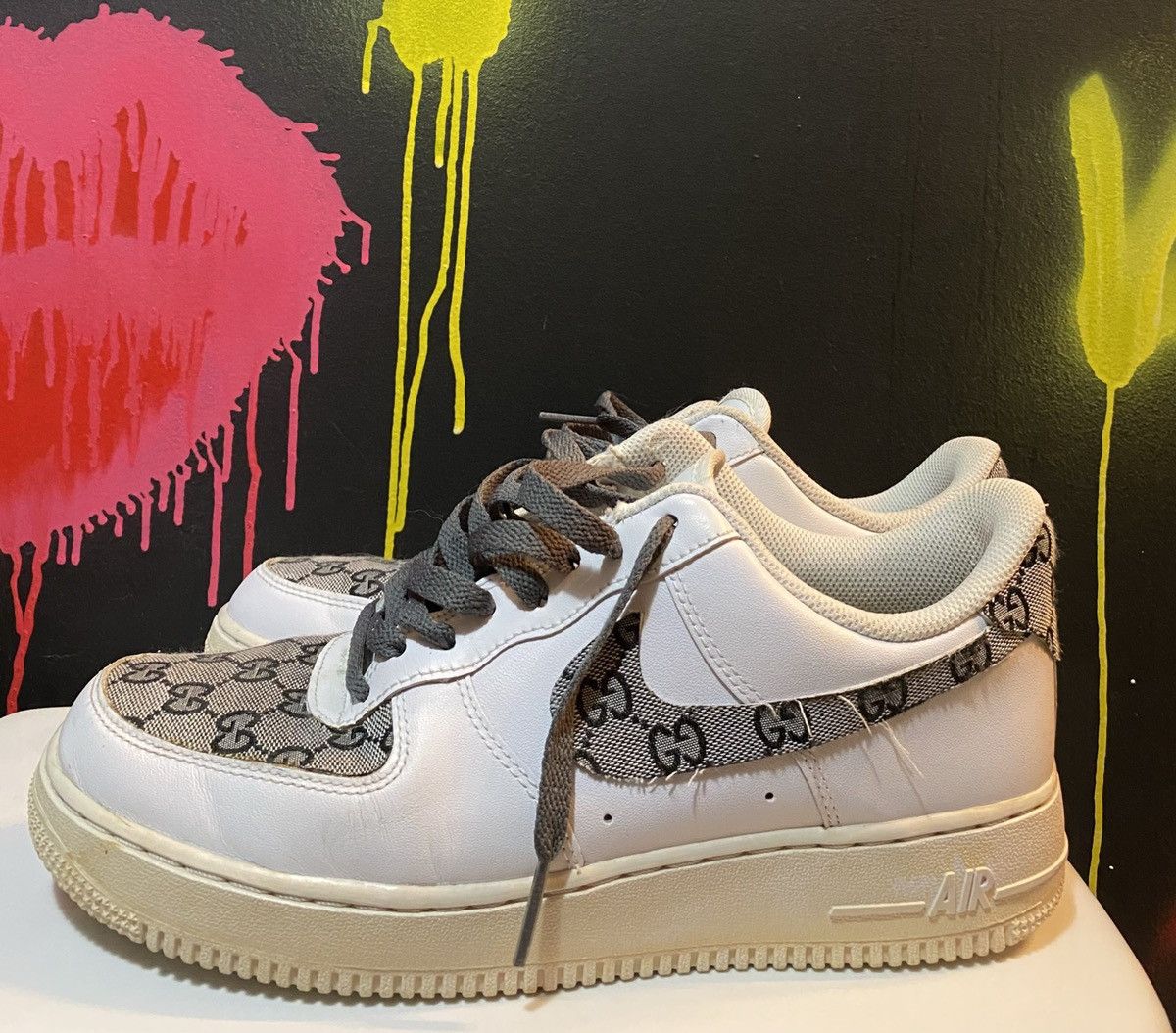 Gucci × Streetwear × Vintage *Custom* Bootleg Gucci Air Force 1s (NOT ...