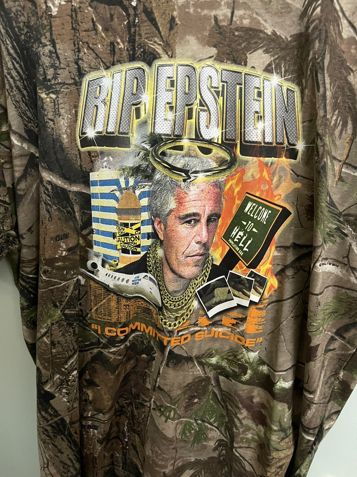 Hype Sam Hyde MDE Epstein didn’t kill himself tee | Grailed