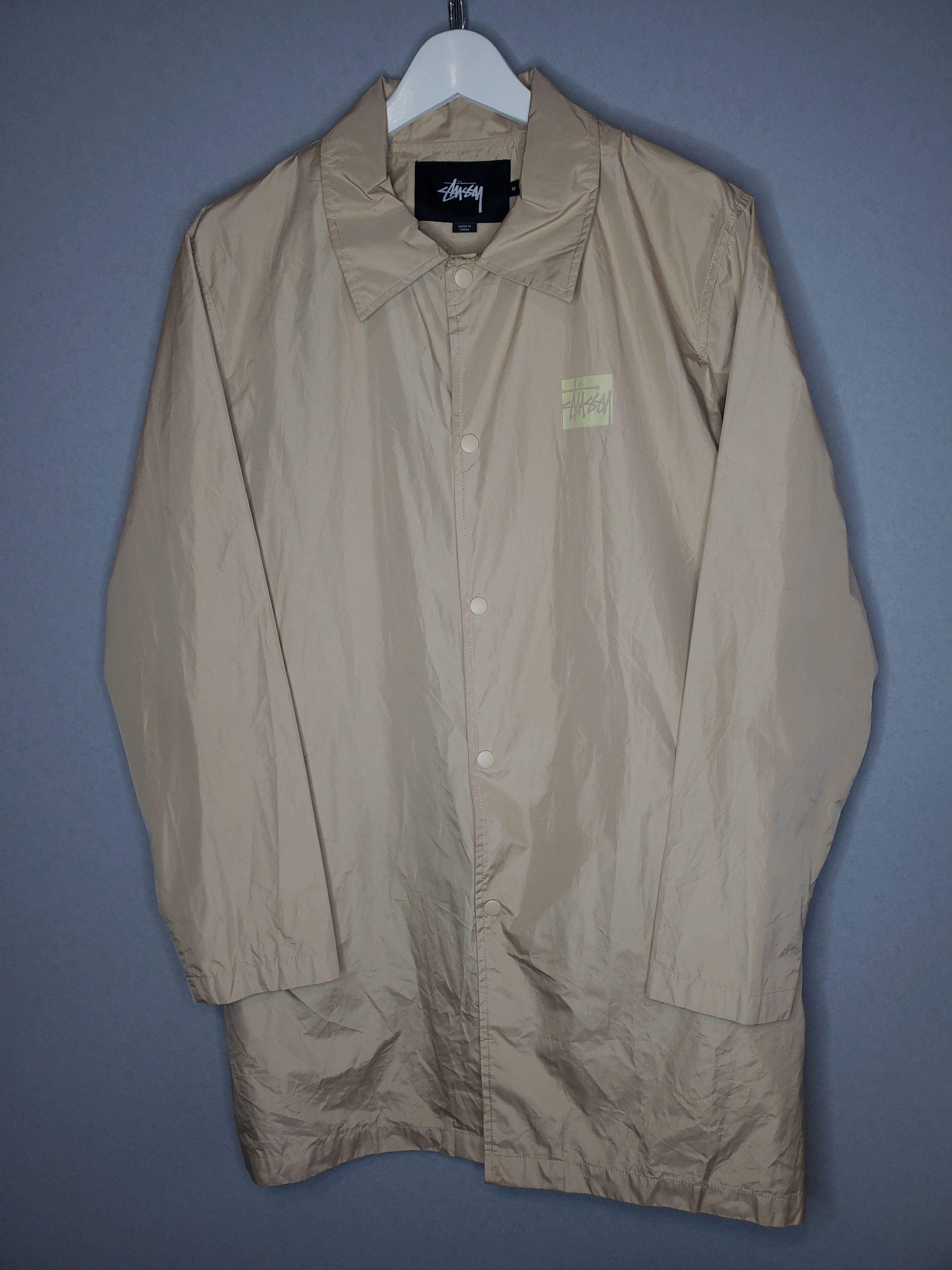 Luxury × Stussy Stussy Raincoat Jacket Luxury | Grailed
