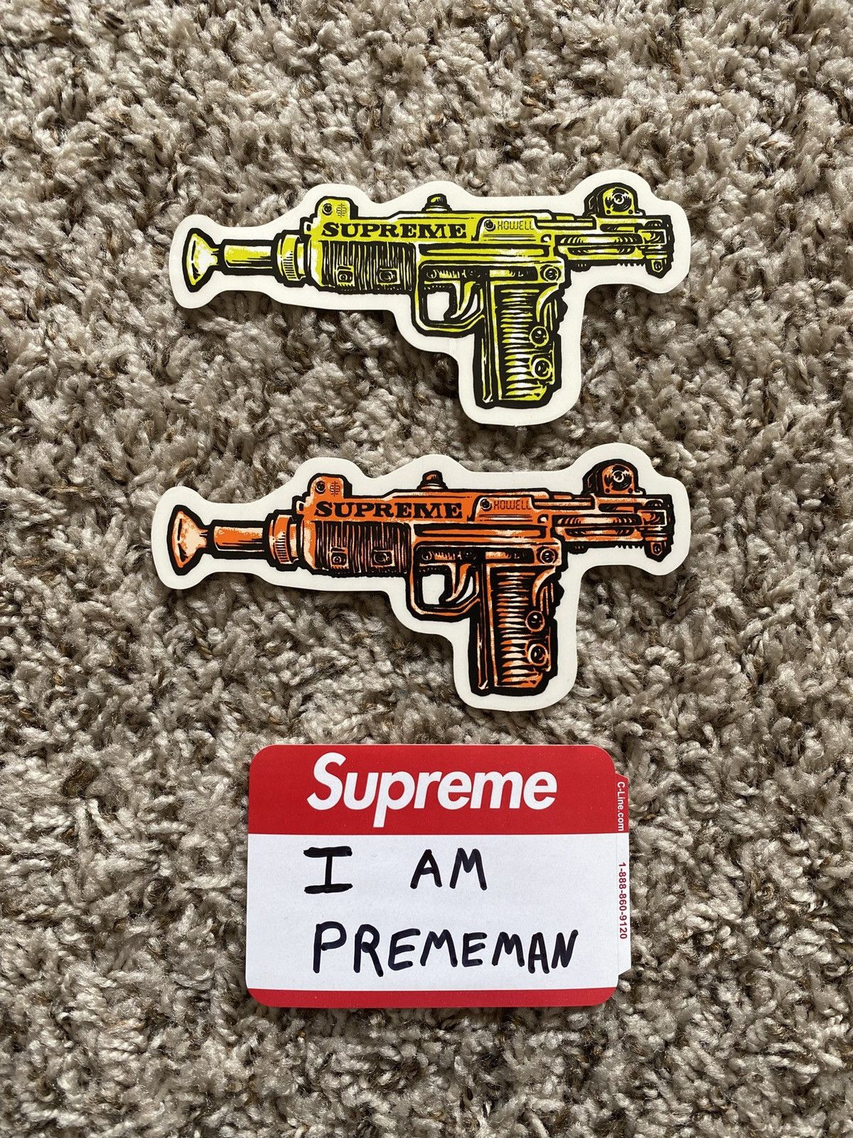 Supreme Supreme Uzi Sticker Set | Grailed