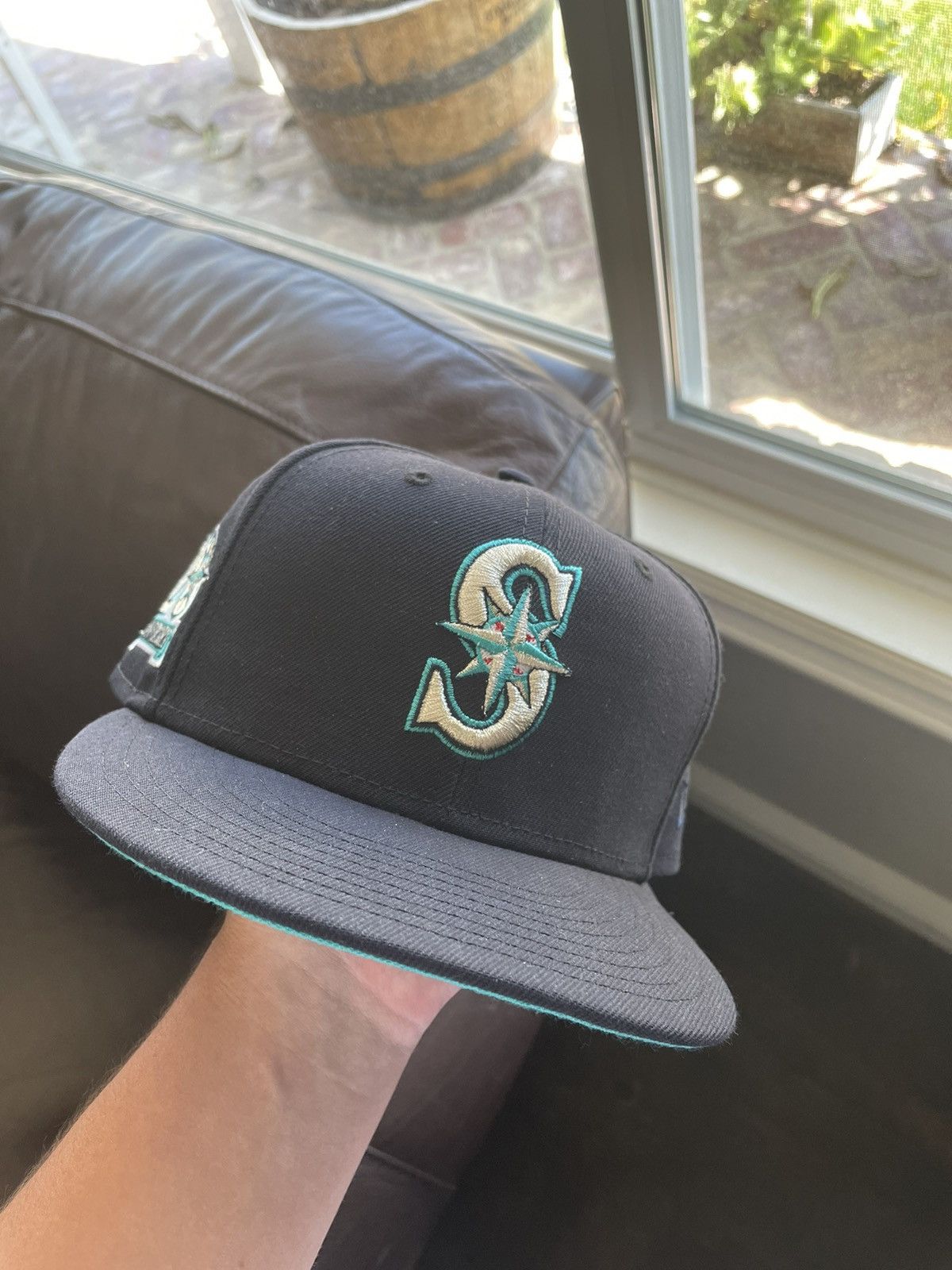New Era Seattle Mariners 20th anniversary side patch teal Uv | Grailed