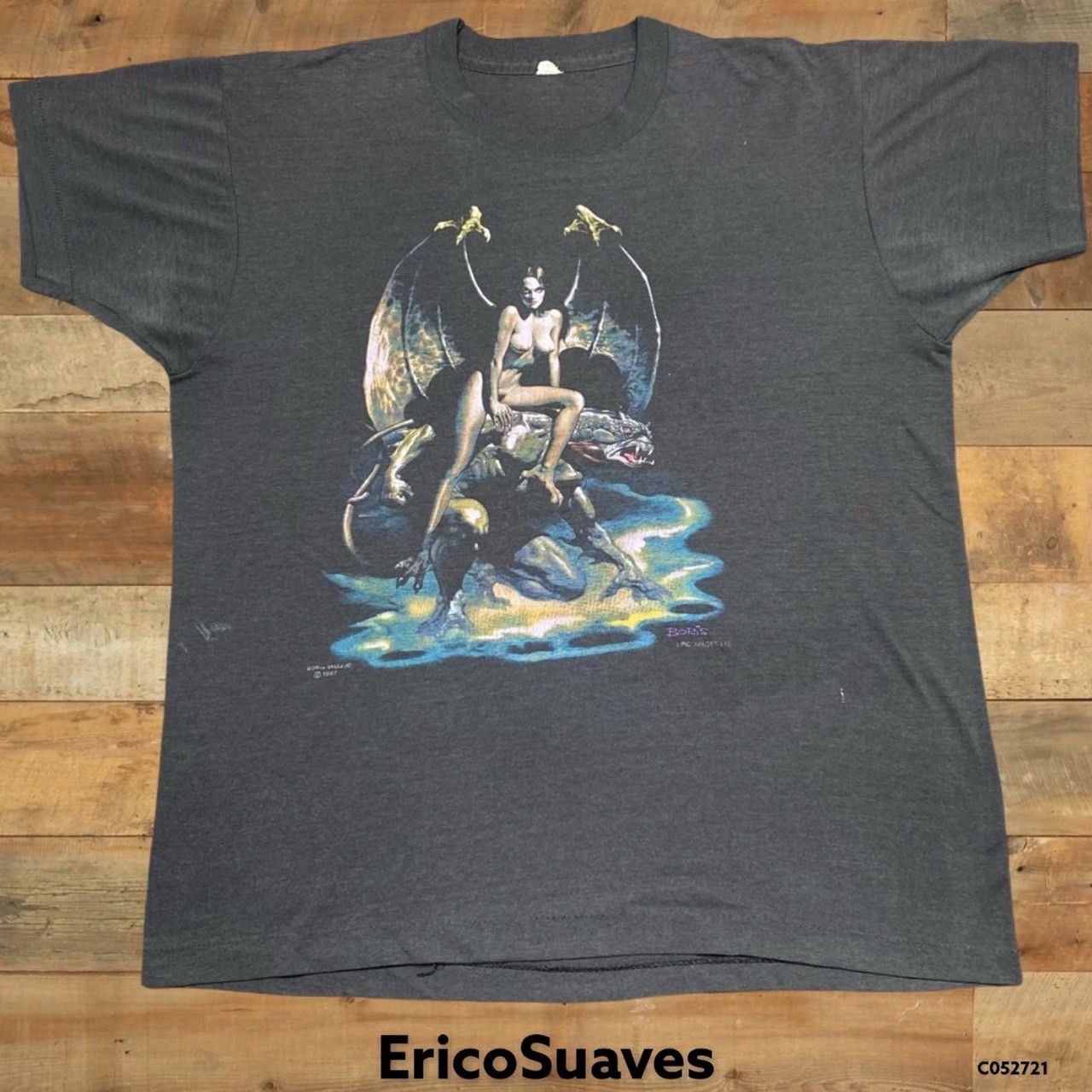Art × Sci-Fi Fantasy × Vintage Vintage ‘87 Boris Vallejo INCUBUS ...