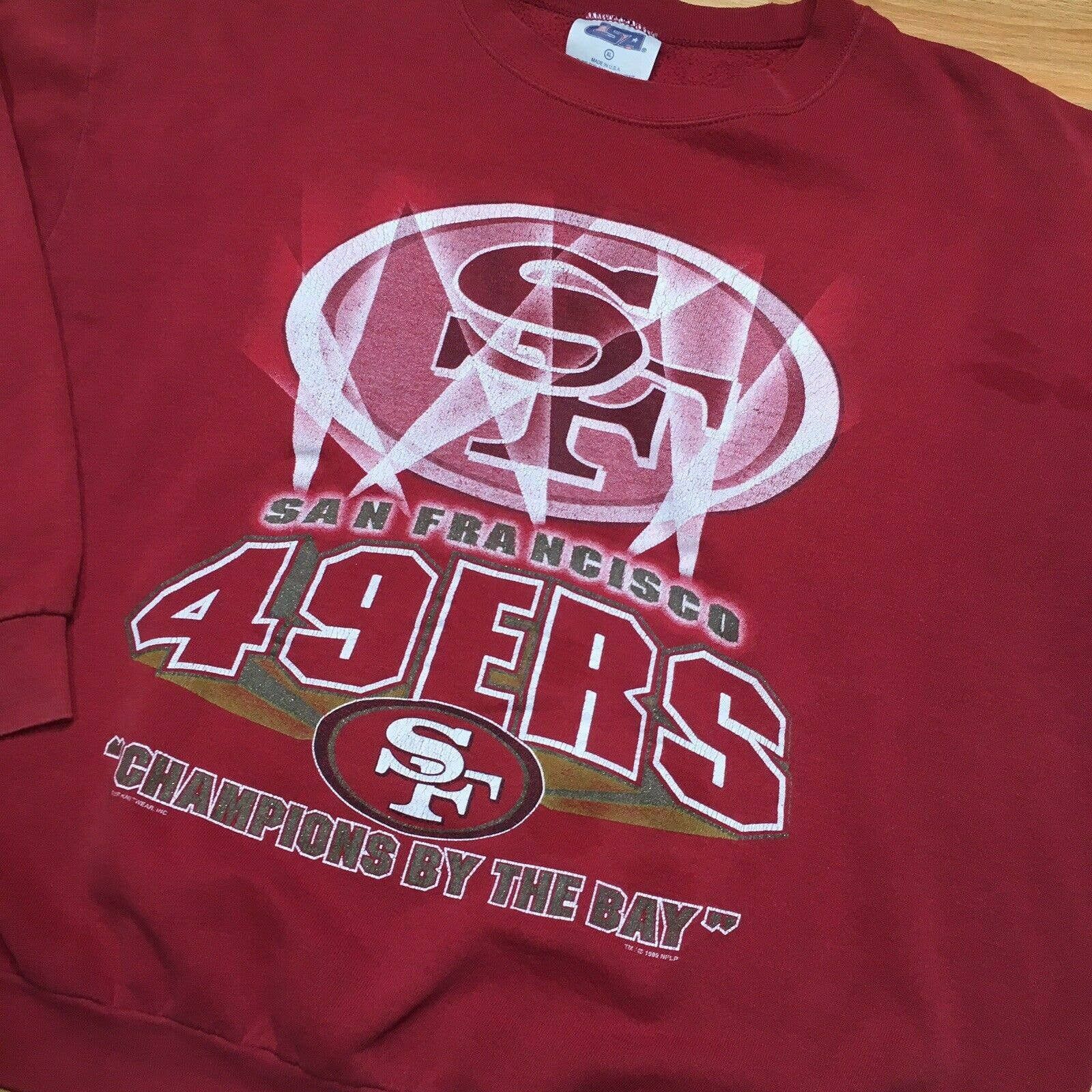 Vintage Vintage 49ers Sweater SF San Francisco NFL Football Logo | Grailed