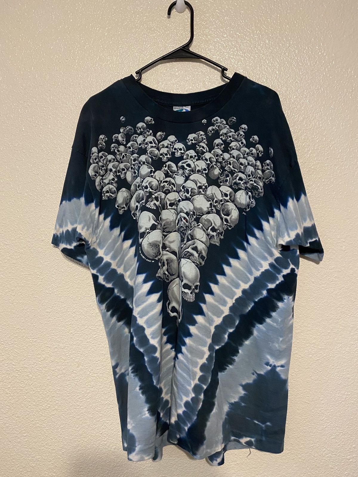 Liquid Blue 1993 vintage Liquid Blue Skull tee | Grailed