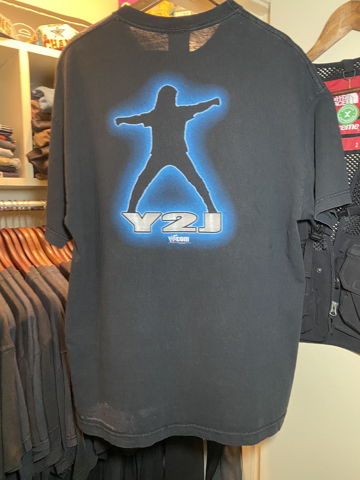 Vintage × WWF Vintage Y2K WWF Chris Jericho Y2J Shirt | Grailed