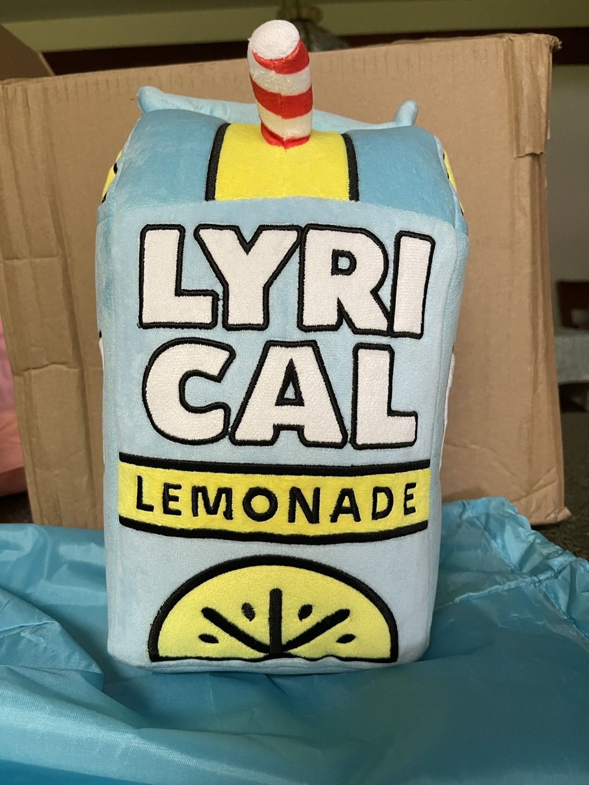 Lyrical Lemonade Lyrical Lemonade Plush ‘The Carton Plushy In Blue ...