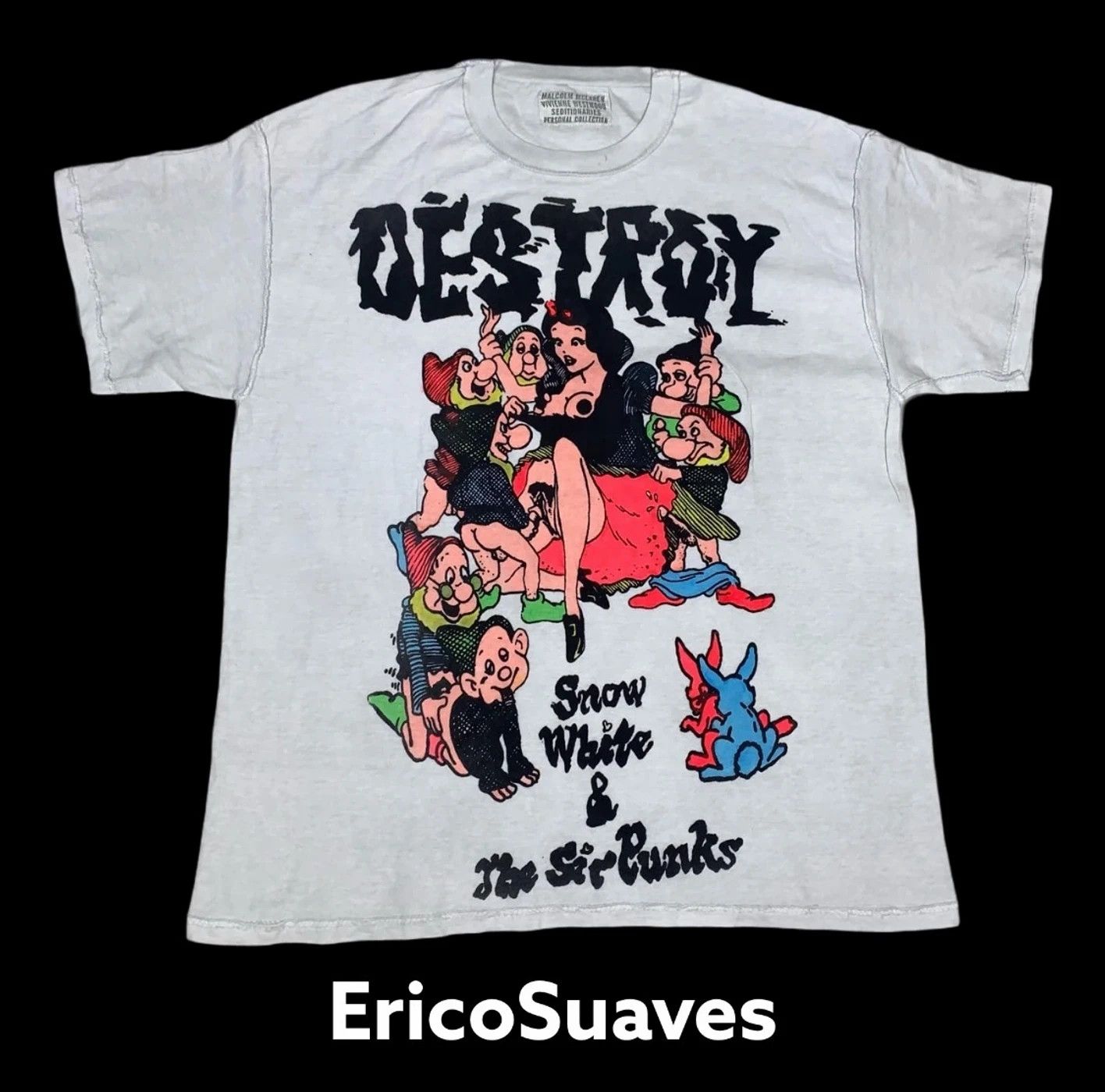 Malcolm McLaren × Vintage × Vivienne Westwood DESTROY Snow White & The ...