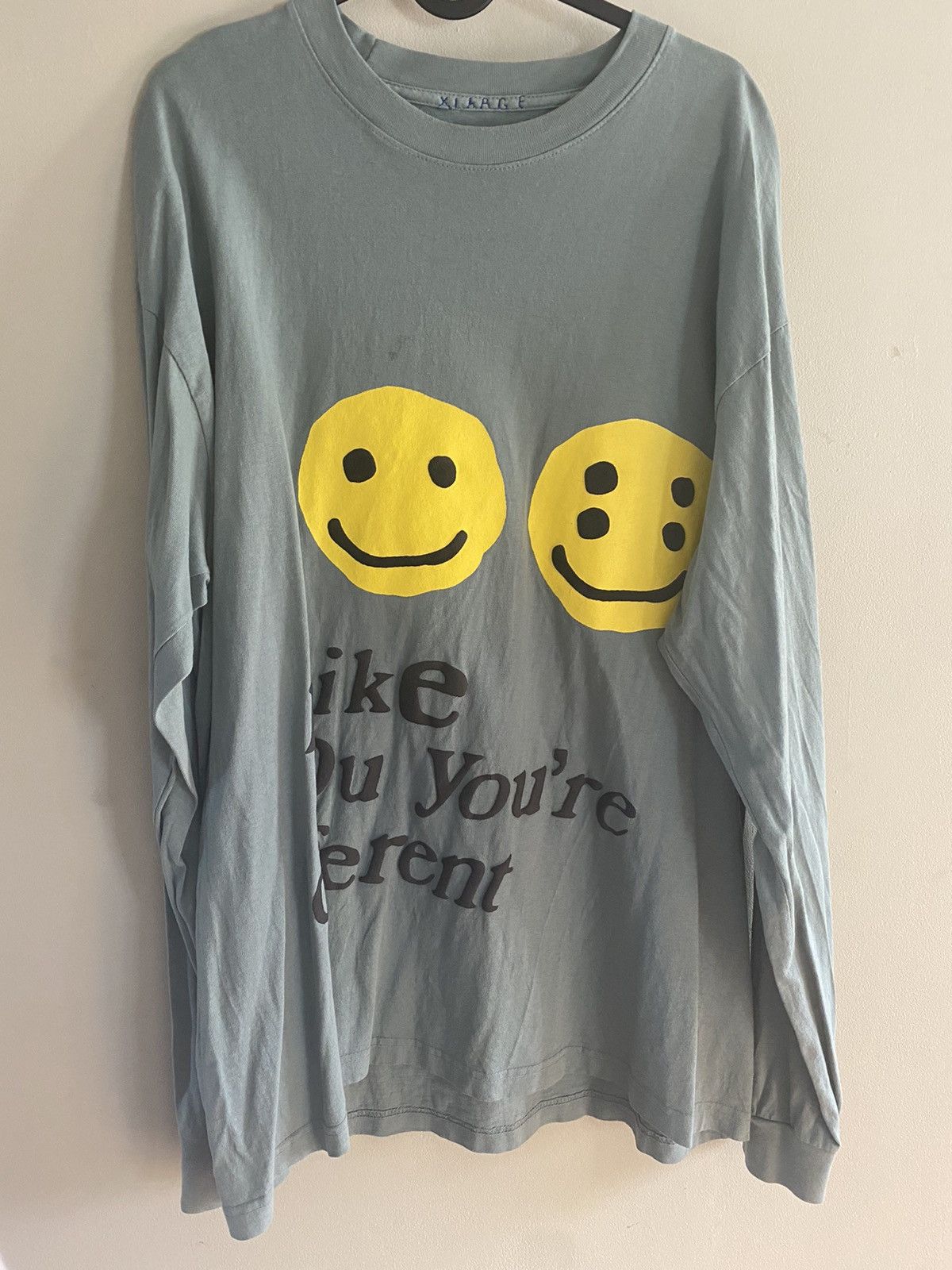 Cactus Plant Flea Market CPFM I like you you’re different smiley face t ...