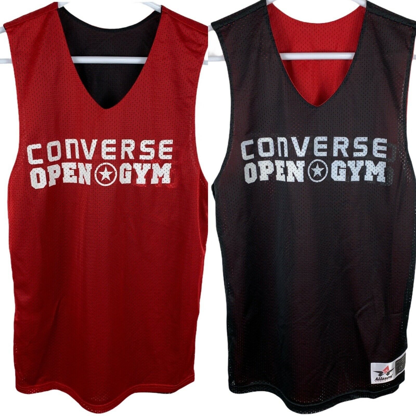 Converse Vintage Converse Open Gym Reversible Mesh Practice Jersey ...