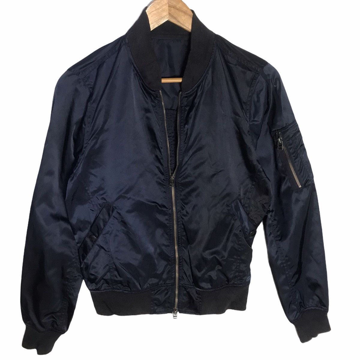 Ships Jet Blue Ships jet blue flight jacket | Grailed