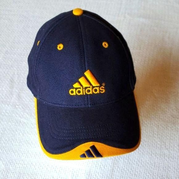 Adidas Adidas Blue & Gold Embroidered Baseball Cap | Grailed