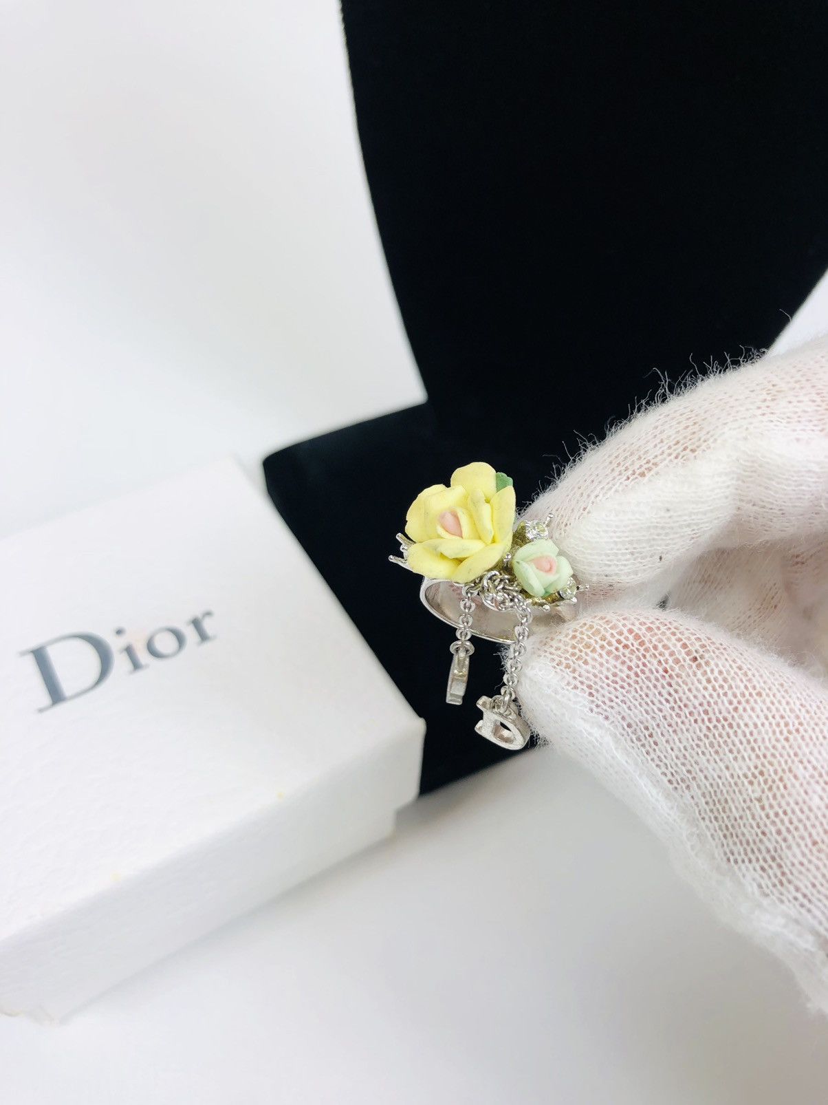 Dior Dior flower ring one size | Grailed