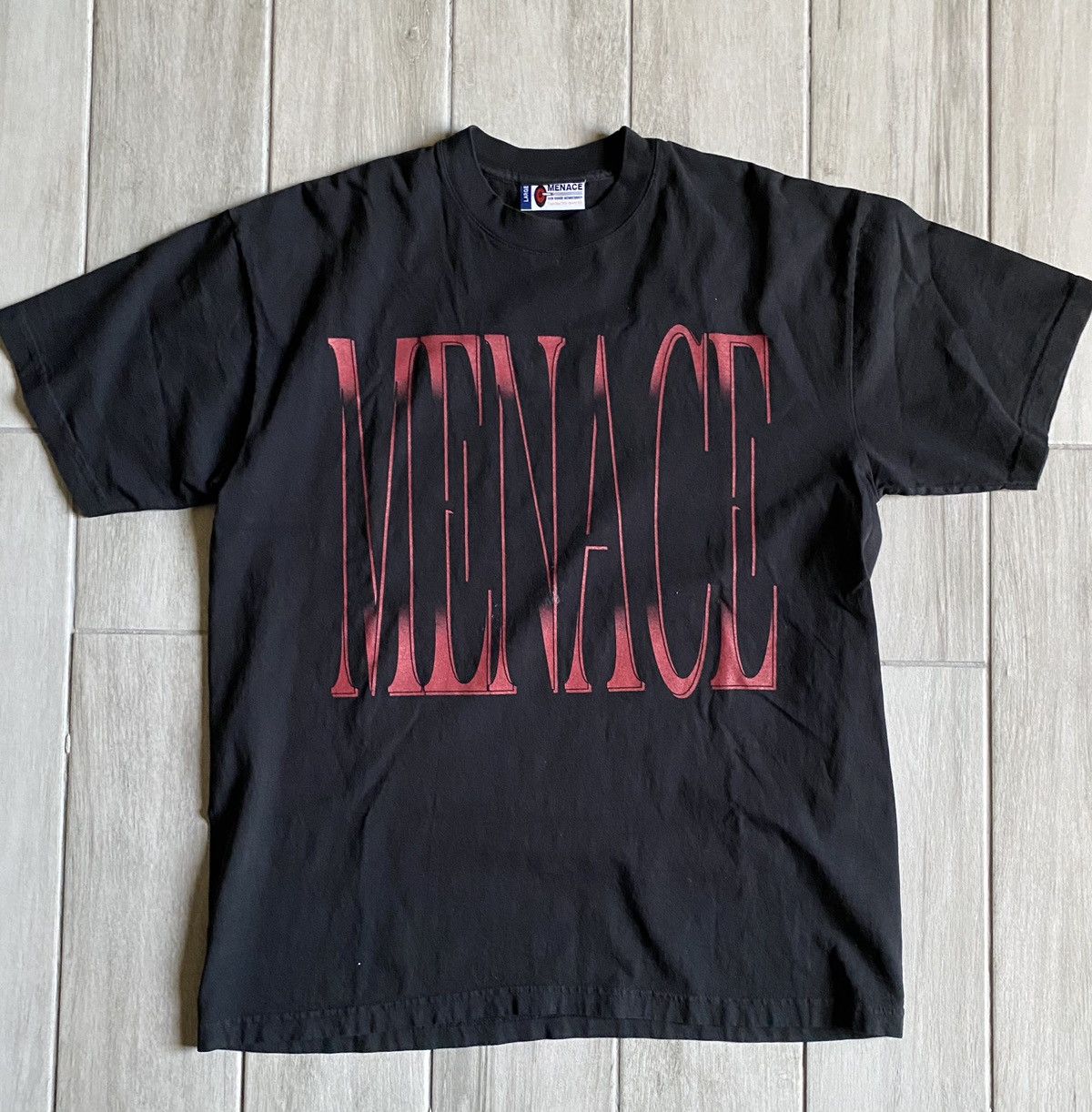 Menace MENACE GRADIENT LOGO TEE | Grailed