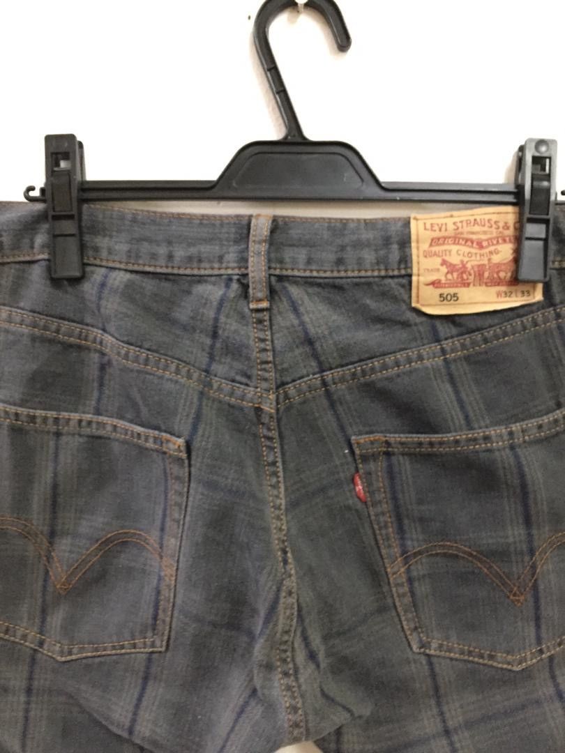 Levi's Levi's 505 Monogram Design Denim | Grailed