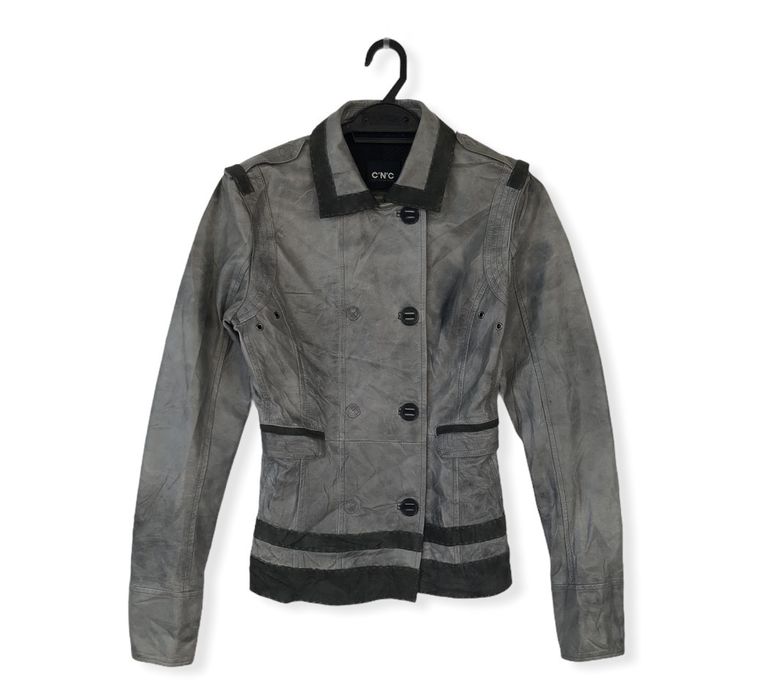 Costume National C’N’C’ LEATHER JACKET | Grailed