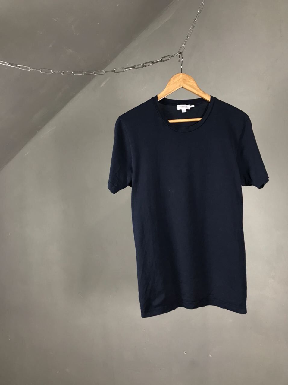 Luxury × Streetwear × Sunspel Sunspel Luxury Navy Blue Tee | Grailed