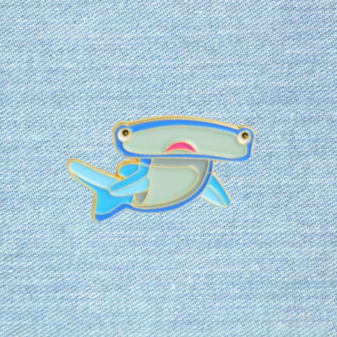 Other Hammerhead Shark pin,Backpack pin, Enamel pin | Grailed