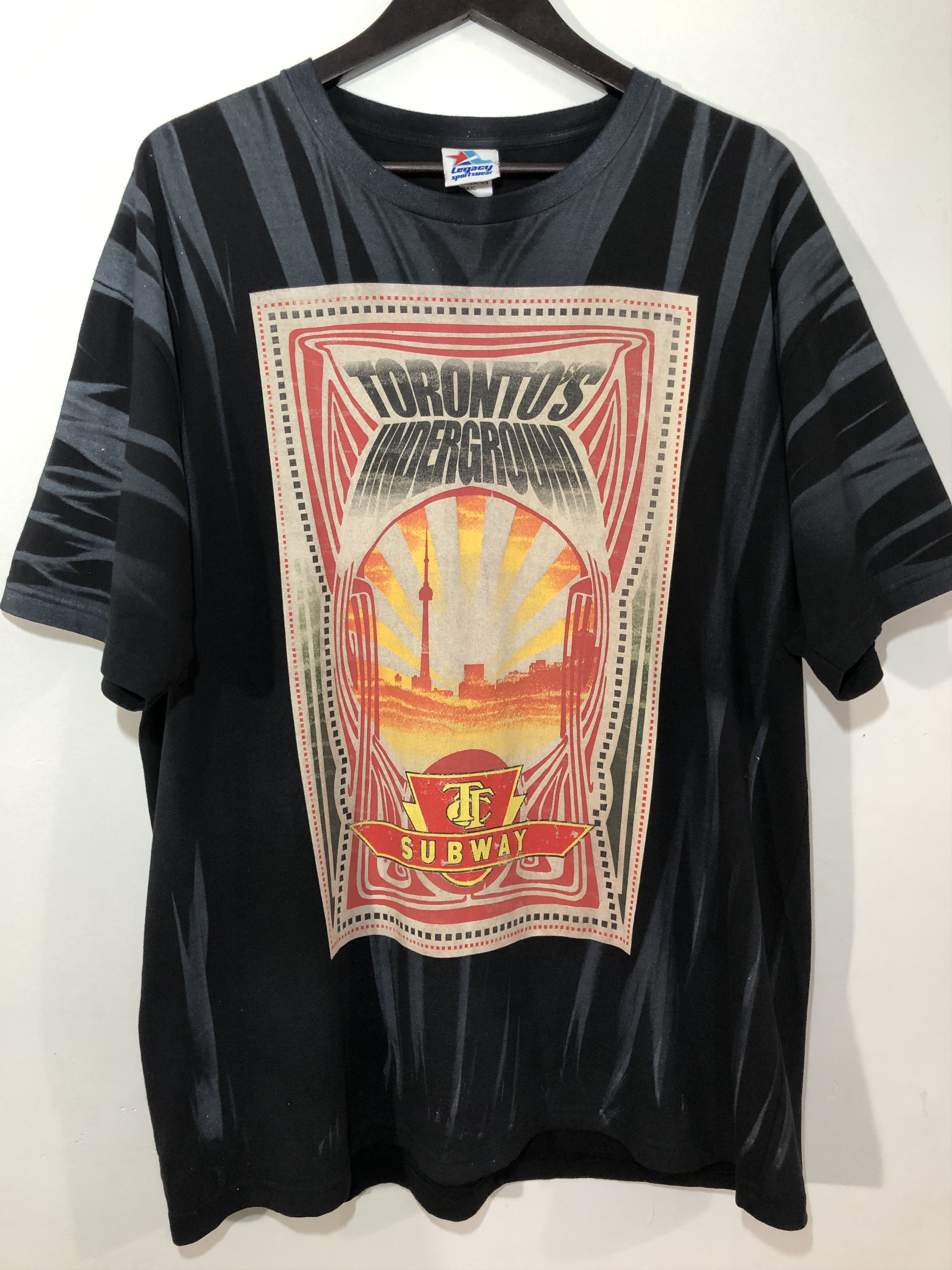 Vintage Vintage Toronto's Underground TTC Subway Train T Shirt | Grailed