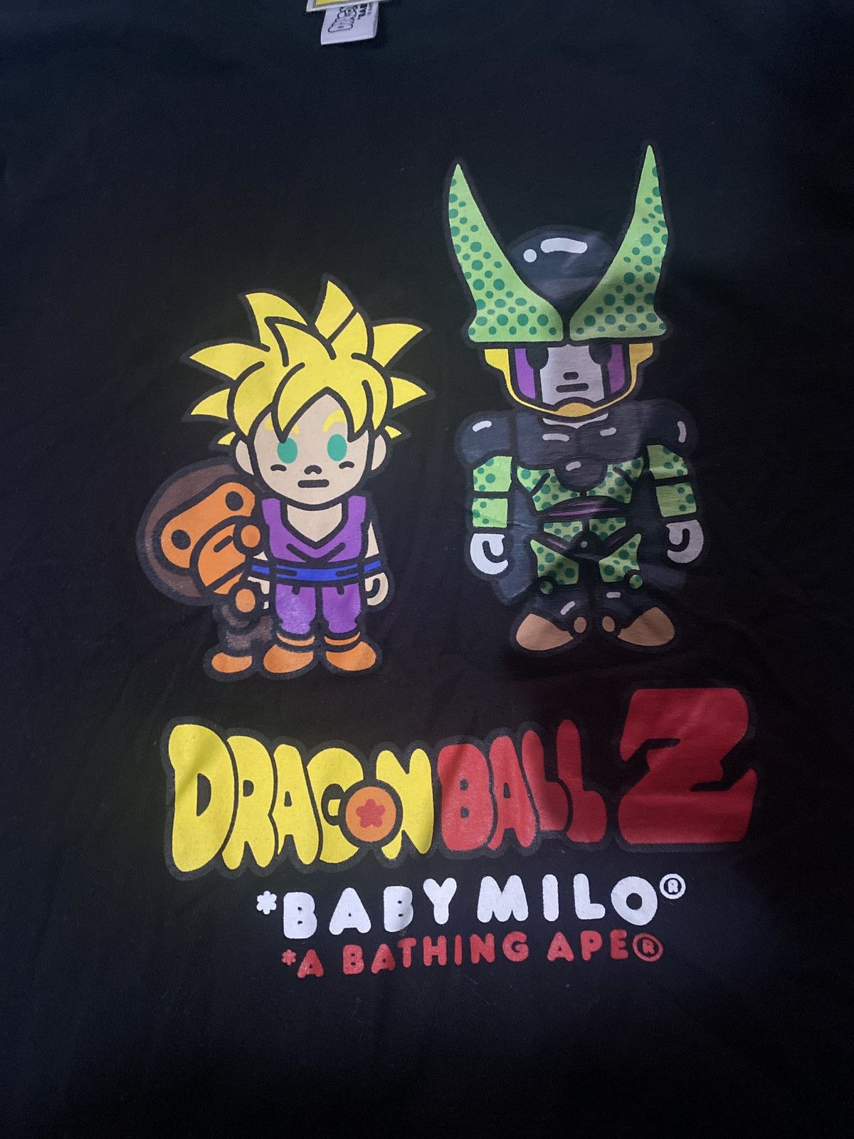 Bape Bape x Dragon Ball Z Milo Gohan & Cell Tee | Grailed